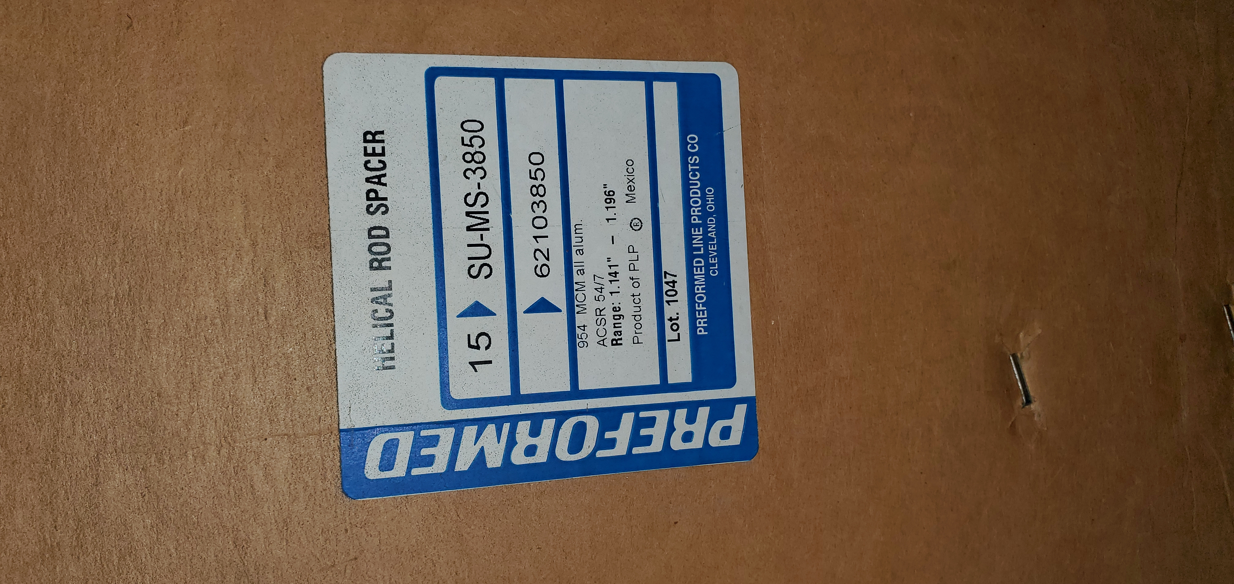 HELICAL ROD SPACER
